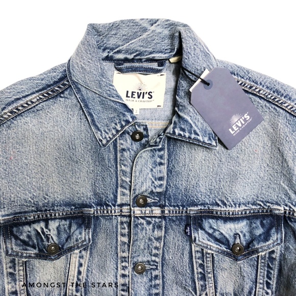 Levi's | Jackets & Coats | Levis Made Crafted Loomstate Trucker Denim ...